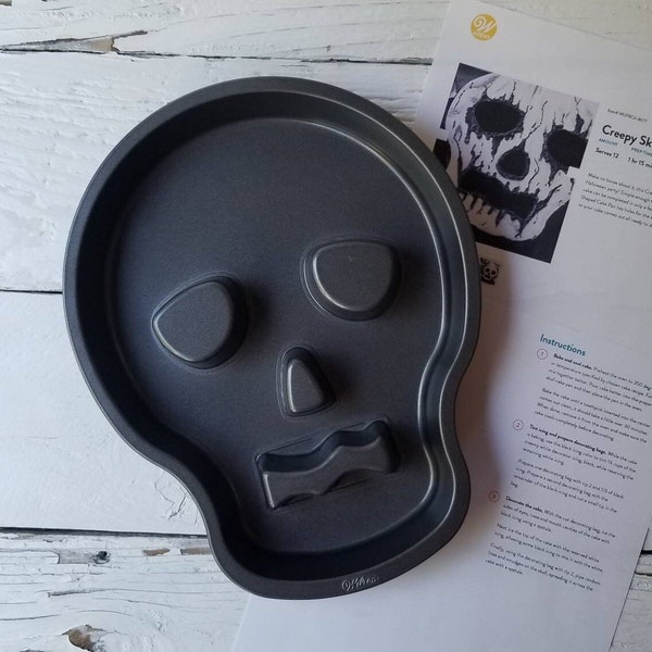 Wilton Skull Pan - Etsy