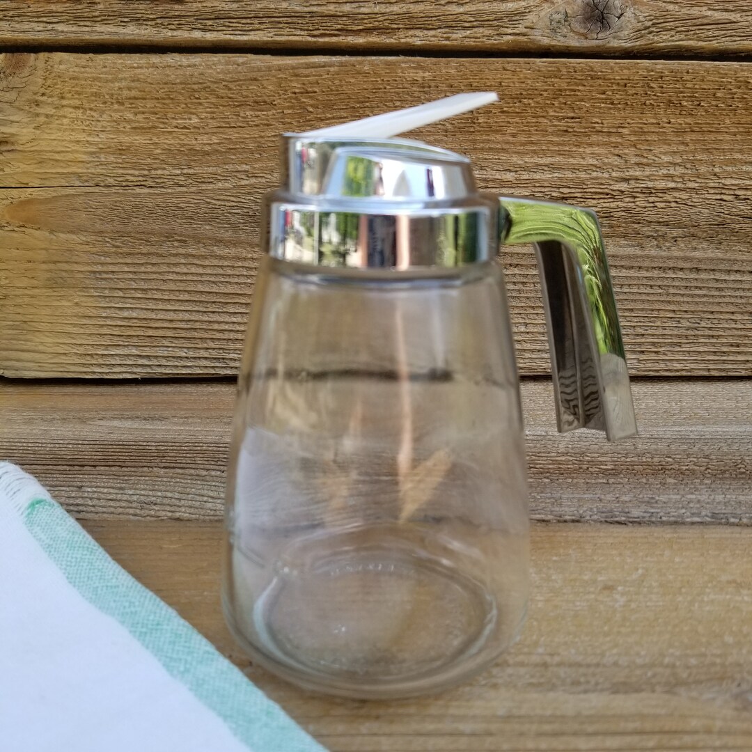 Vintage Federal Glass Syrup Pitcher Chicago, Illinois - Federal ...