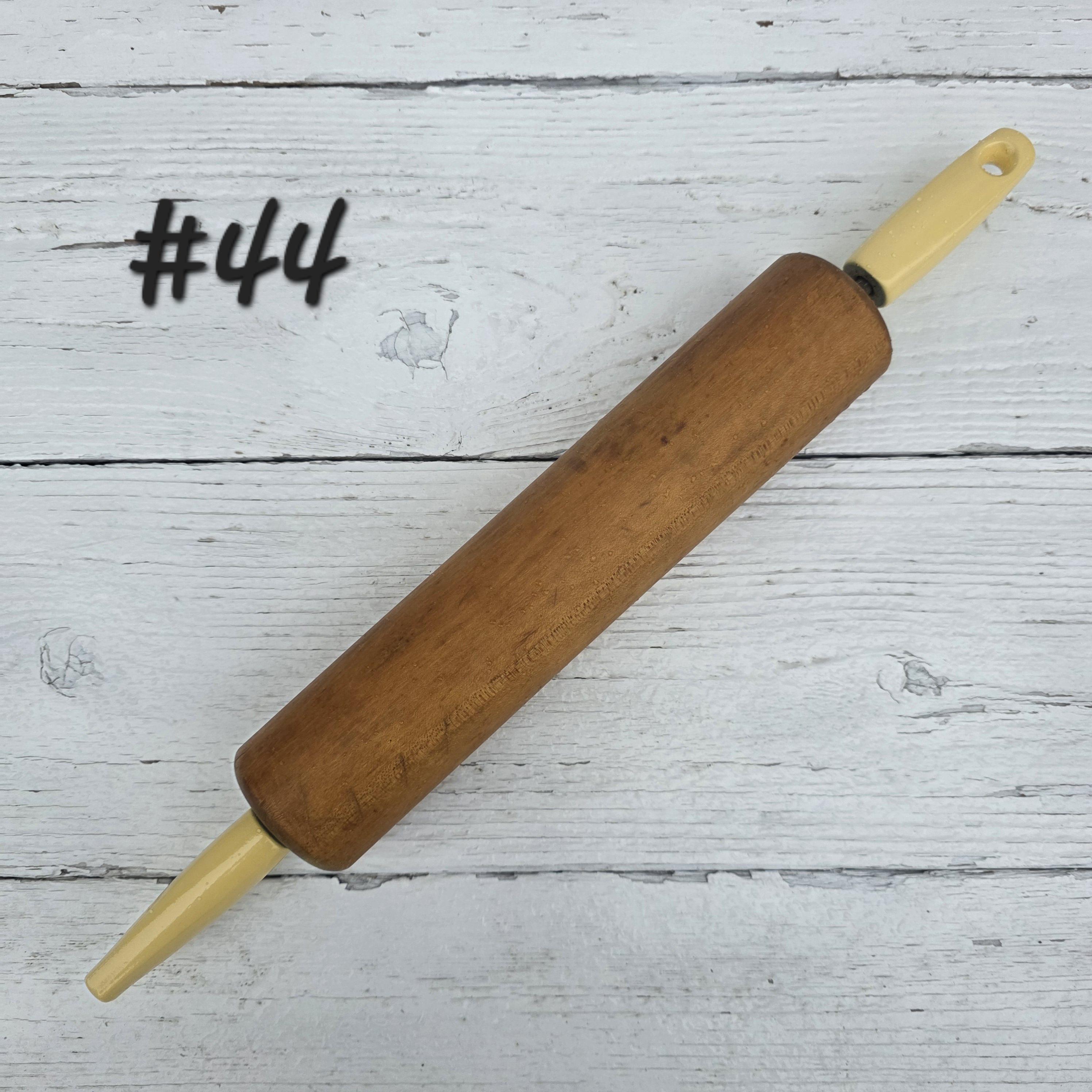 Vintage Rolling Pins - CHOICE of ROLLING PIN - Antique Wood - Painted ...