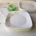 Corelle Boutique ADLYN Dinner or Salad Plate - White Square Plate ...