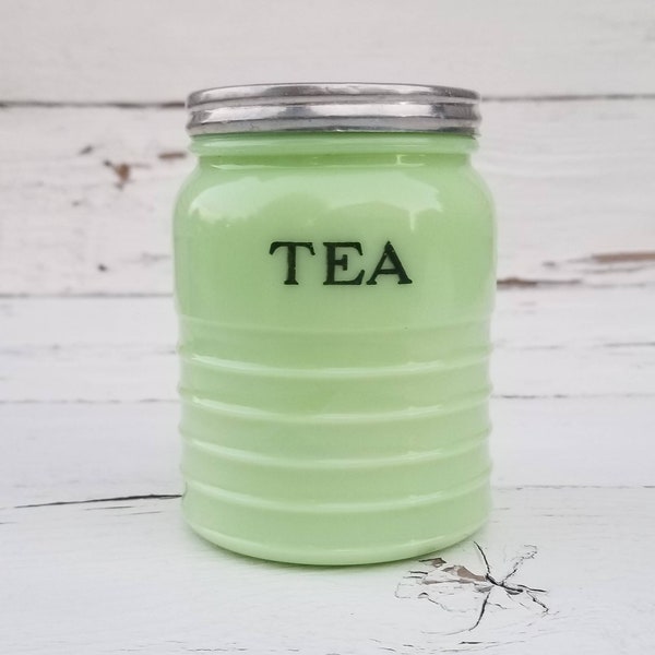 Jadeite Canister Set - Etsy