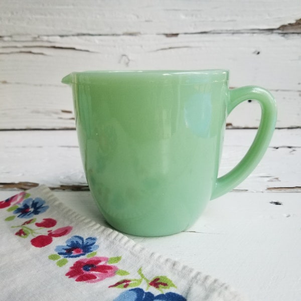 Jadeite Pitcher - Etsy