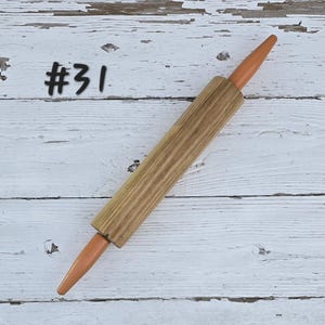 Vintage Rolling Pins - CHOICE of ROLLING PIN - Antique Wood - Painted ...