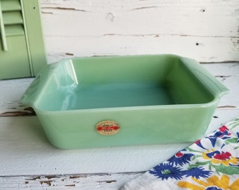 Jadeite Fire King 2000 Casserole With Lid, Anchor Hocking Cookware - Etsy