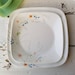 Corelle Boutique ADLYN Dinner or Salad Plate - White Square Plate ...
