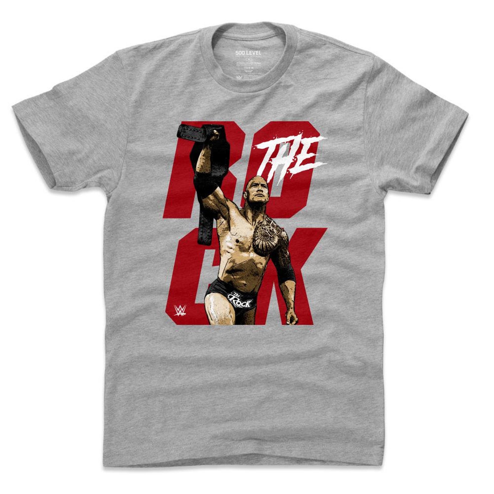 The Rock Men's Cotton T-shirt Legends Wwe the Rock - Etsy