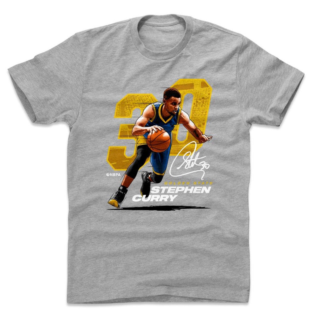 Steph Curry Men's Cotton T-shirt - Golden State Basketball Steph Curry ...