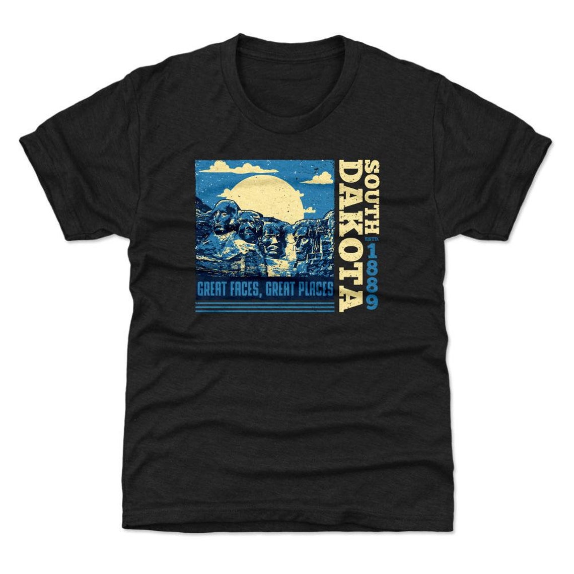 South Dakota Kids T-shirt South Dakota Lifestyle South - Etsy