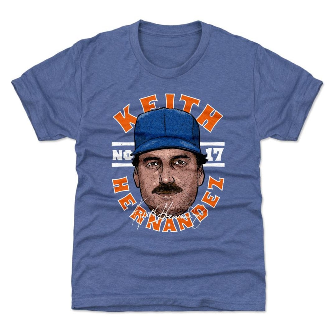 Keith Hernandez Kids T-shirt - New York Throwbacks Keith Hernandez Face ...