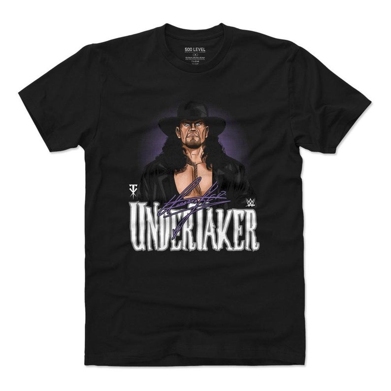Undertaker Men's Cotton T-shirt Superstars WWE - Etsy