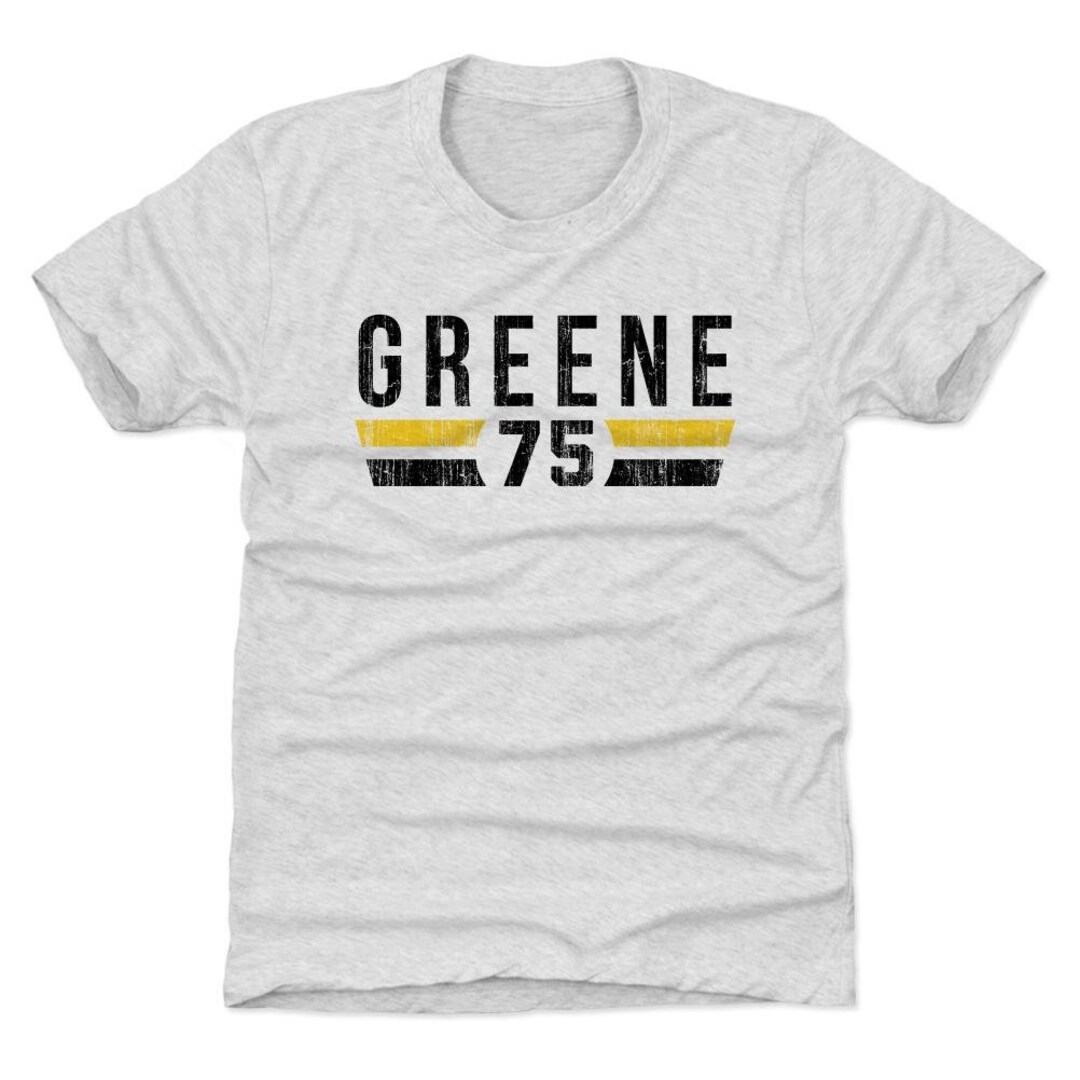 Mean Joe Greene Kids T-shirt - Pittsburgh Throwbacks Joe Greene Font K ...