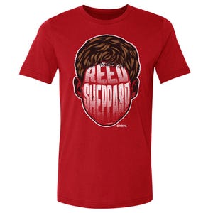 Reed Sheppard Men's Cotton T-shirt - Houston Basketball Reed Sheppard ...
