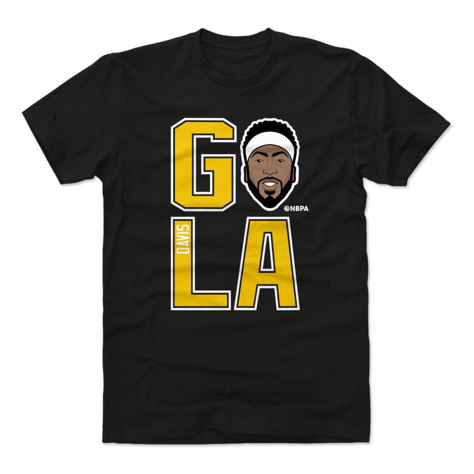 Anthony Davis Men's Cotton T-shirt Los Angeles L | Etsy