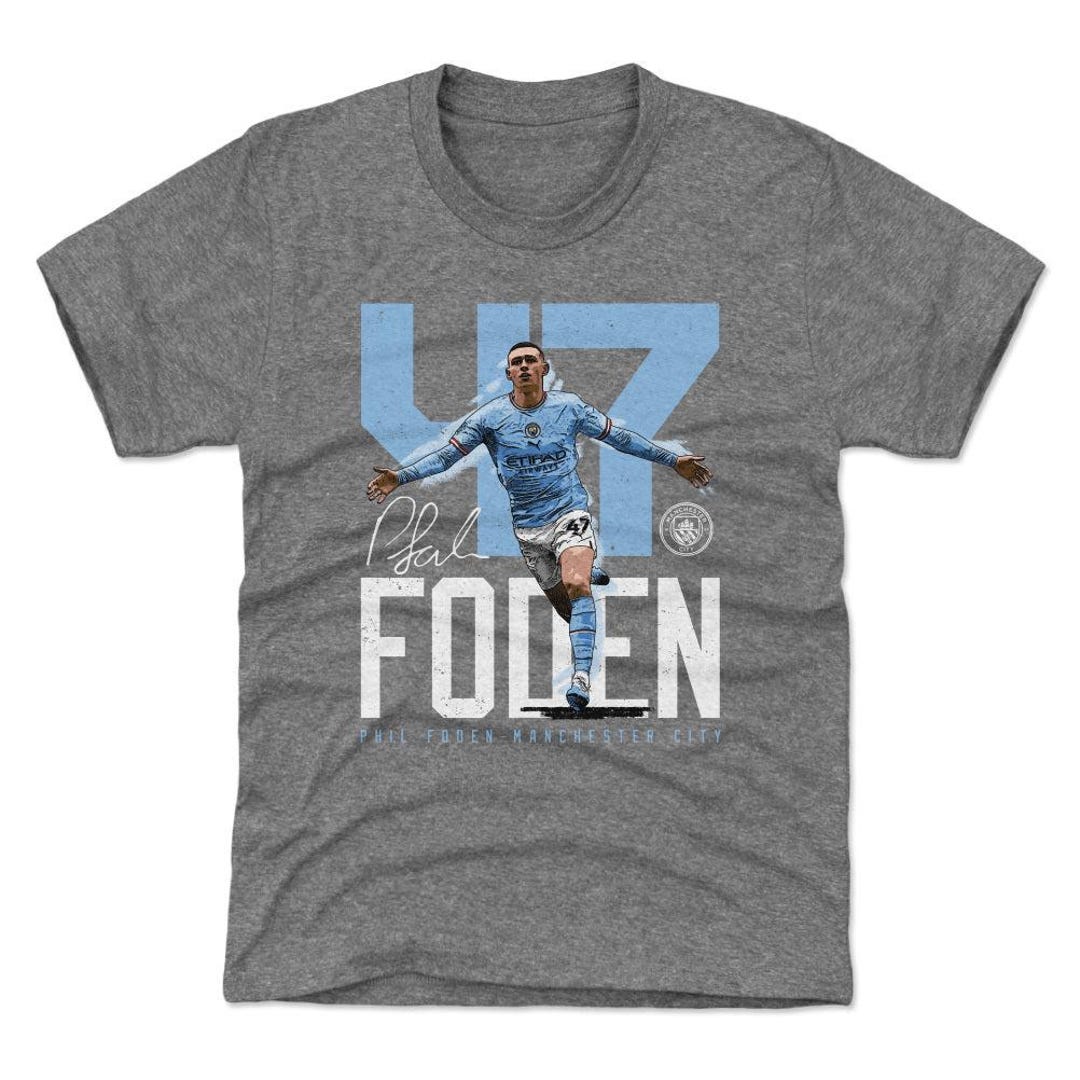 Phil Foden Kids T-shirt - Manchester Premier League Phil Foden ...