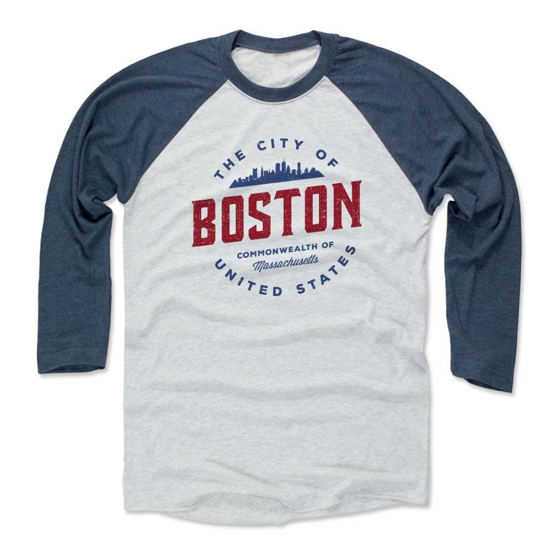 Boston Men's Baseball T-shirt - Massachusetts Lifestyle Boston ...