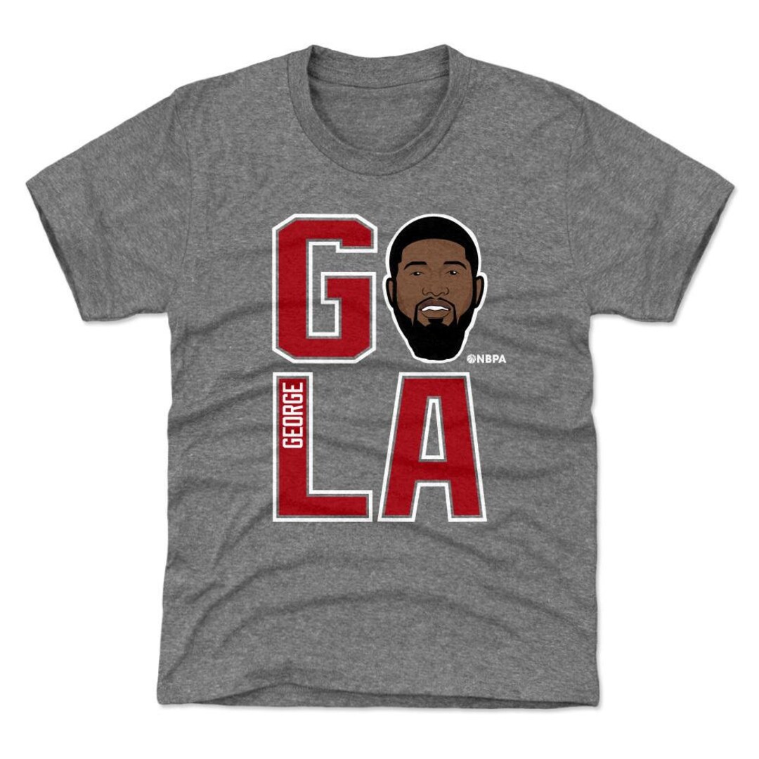 Paul George Kids T-shirt - Los Angeles C Basketball Paul George Go La ...