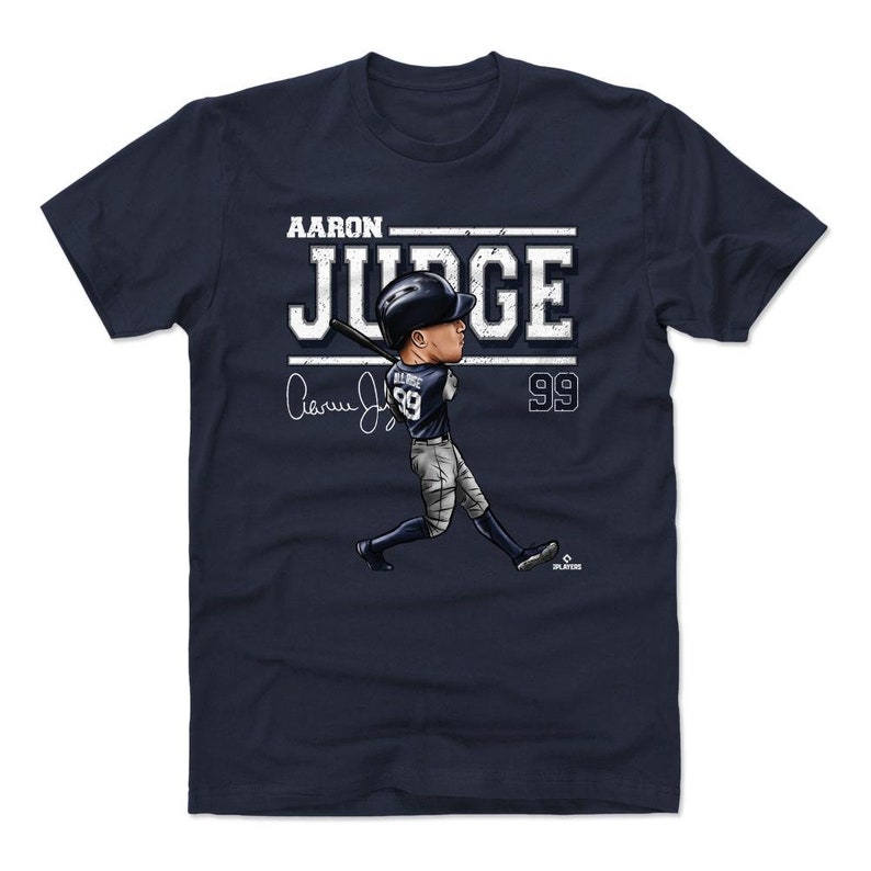 Aaron Judge Men's Cotton T-shirt New York Y Baseball - Etsy