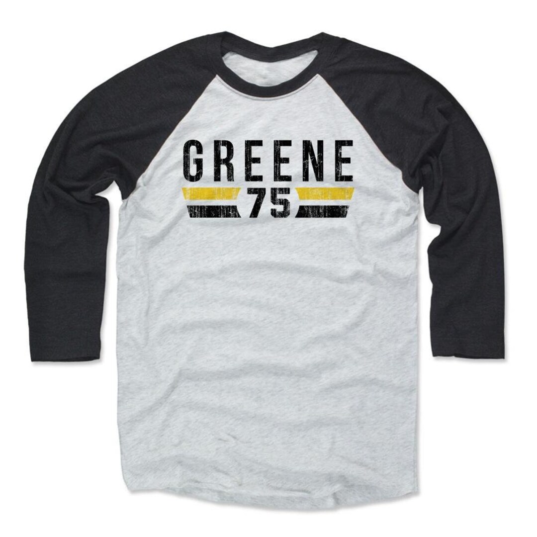 Mean Joe Greene Men's Baseball T-shirt - Pittsburgh Throwbacks Joe ...