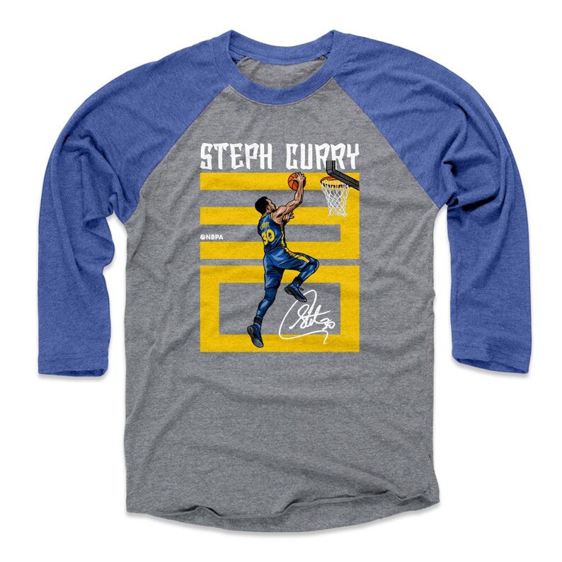 Steph Curry Men's Baseball T-shirt Golden State - Etsy