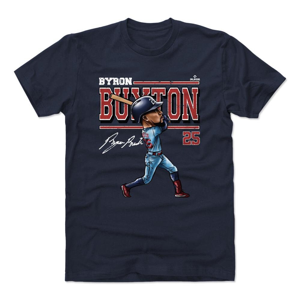 Byron Buxton Men's Cotton T-Shirt Minnesota Baseball | Etsy