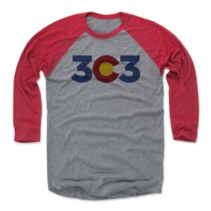 Denver Men's Baseball T-shirt - Colorado Lifestyle Denver 303 - Etsy