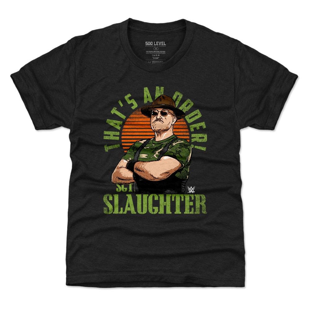 Sgt. Slaughter Kids T-Shirt Legends WWE Sgt. Slaughter | Etsy