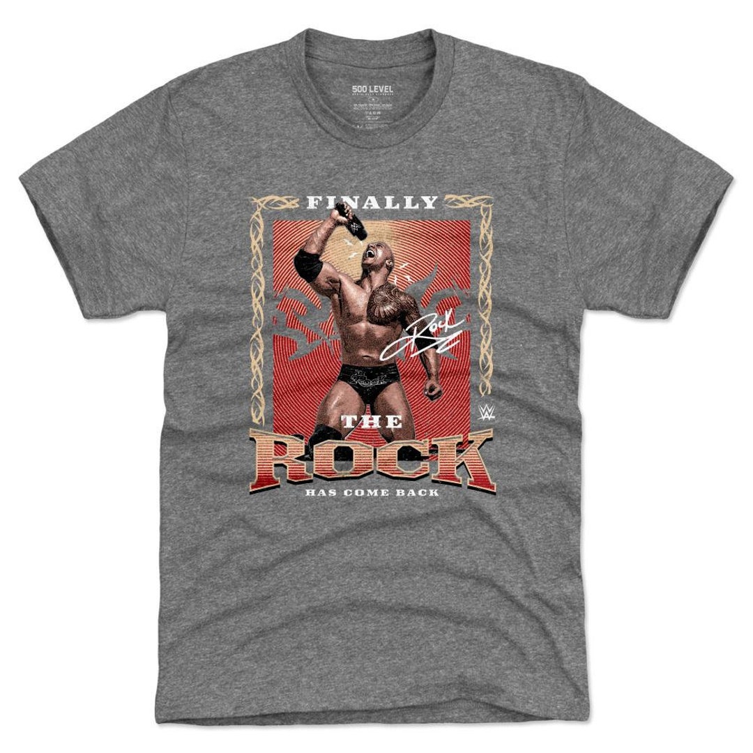 The Rock Men's Premium T-shirt Legends Wwe the Rock Come - Etsy
