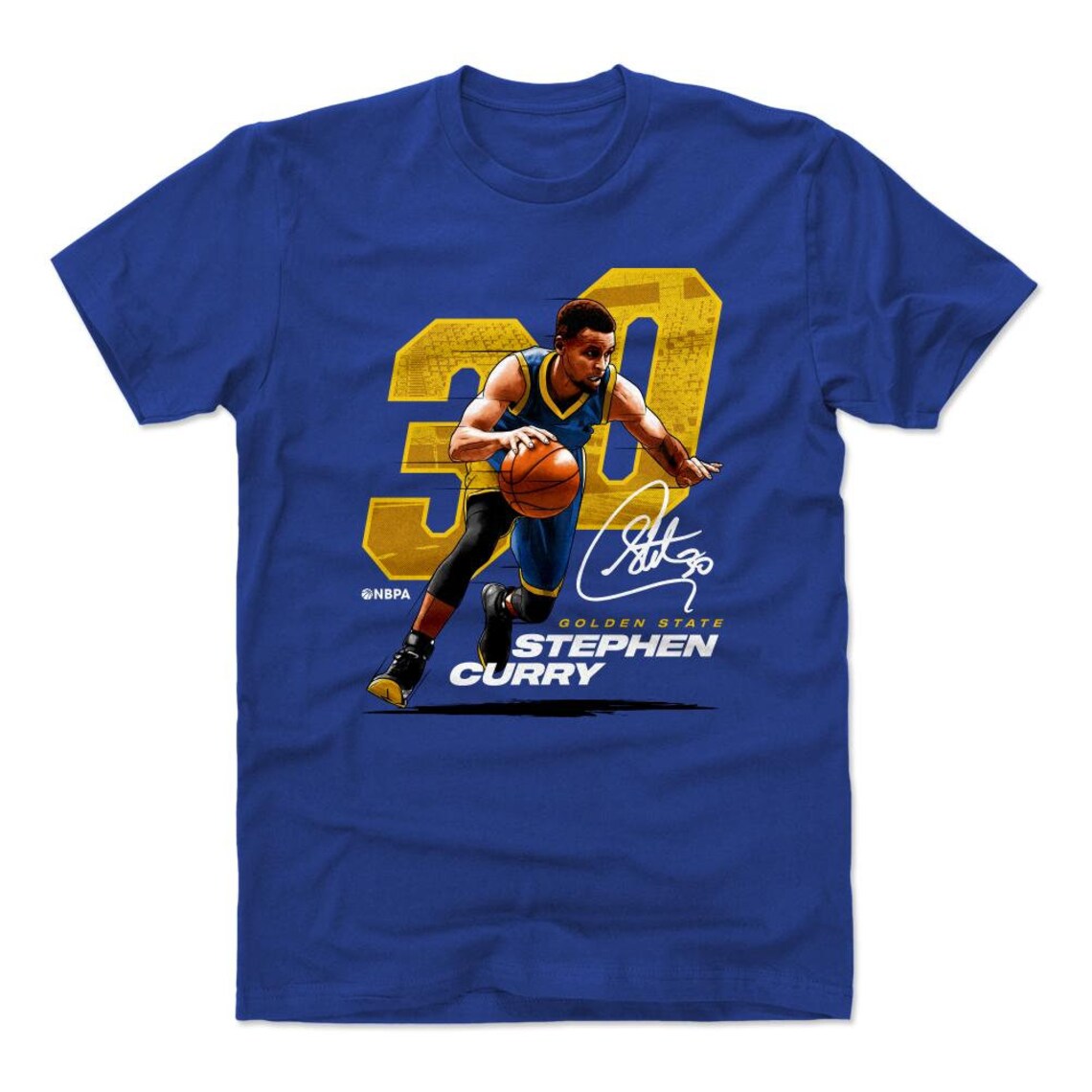 Steph Curry Men's Cotton T-shirt Golden State Basketball - Etsy