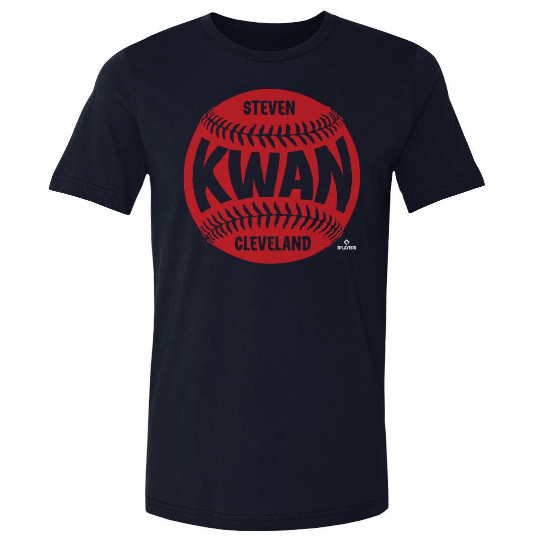 Steven Kwan Men's Cotton T-shirt - Cleveland Baseball Steven Kwan ...