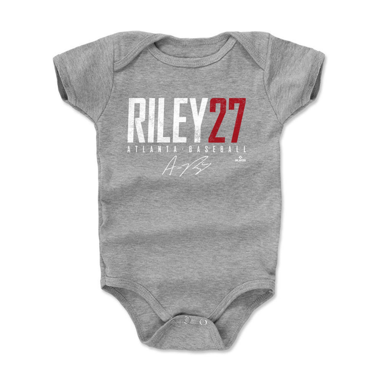 Austin Riley Kids Baby Romper - Atlanta Baseball Austin Riley Atlanta ...