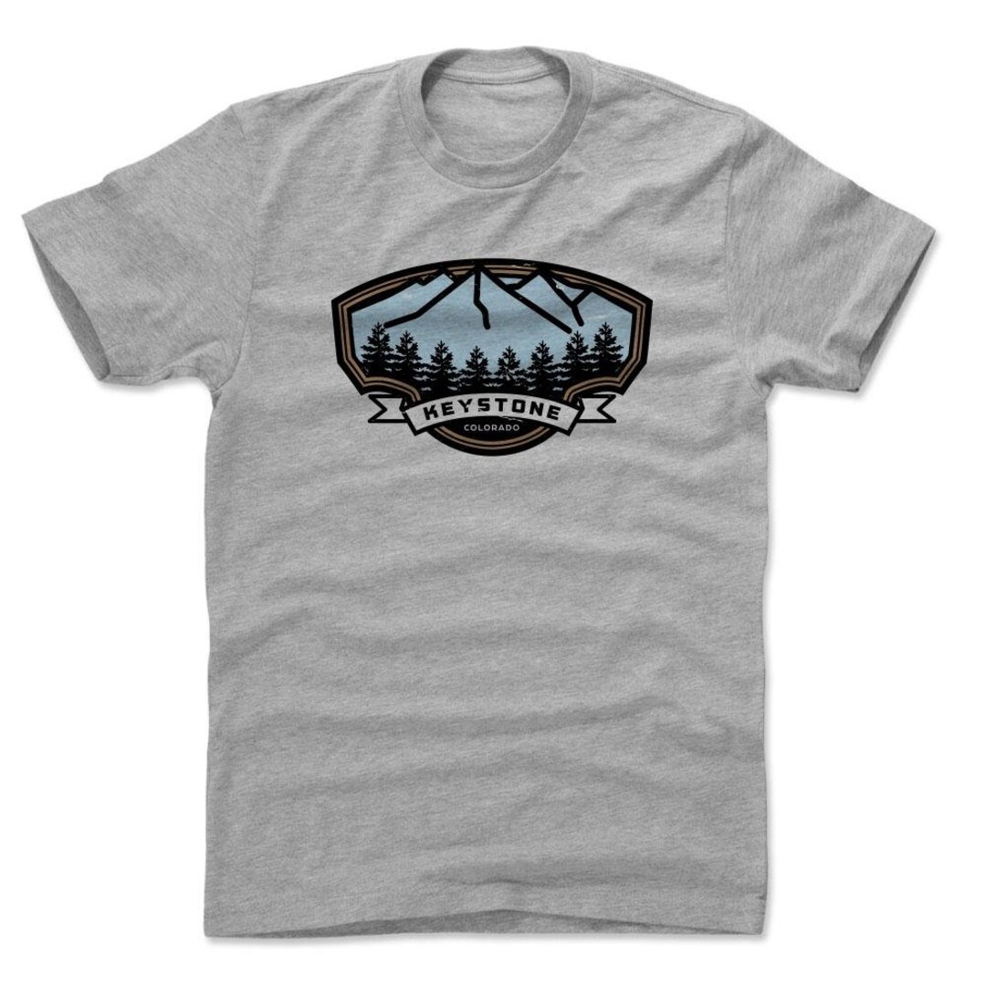Keystone Men's Cotton T-shirt - Colorado Lifestyle Keystone Colorado ...