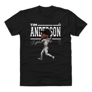 Tim Anderson Men's Cotton T-shirt Chicago W Baseball Tim Anderson ...
