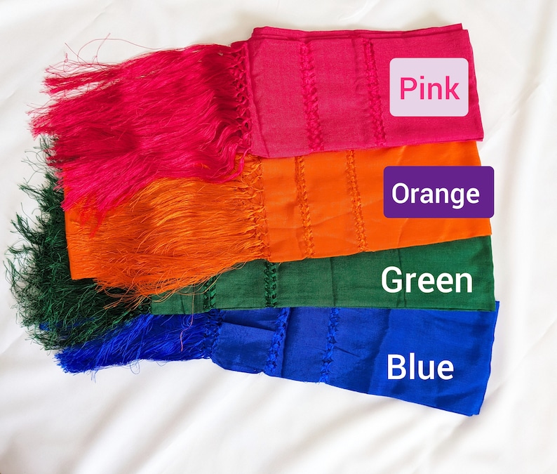 Long Shawl Mexican, Artisela Rebozo Mexicano, Accesory Mexican Fiesta ...