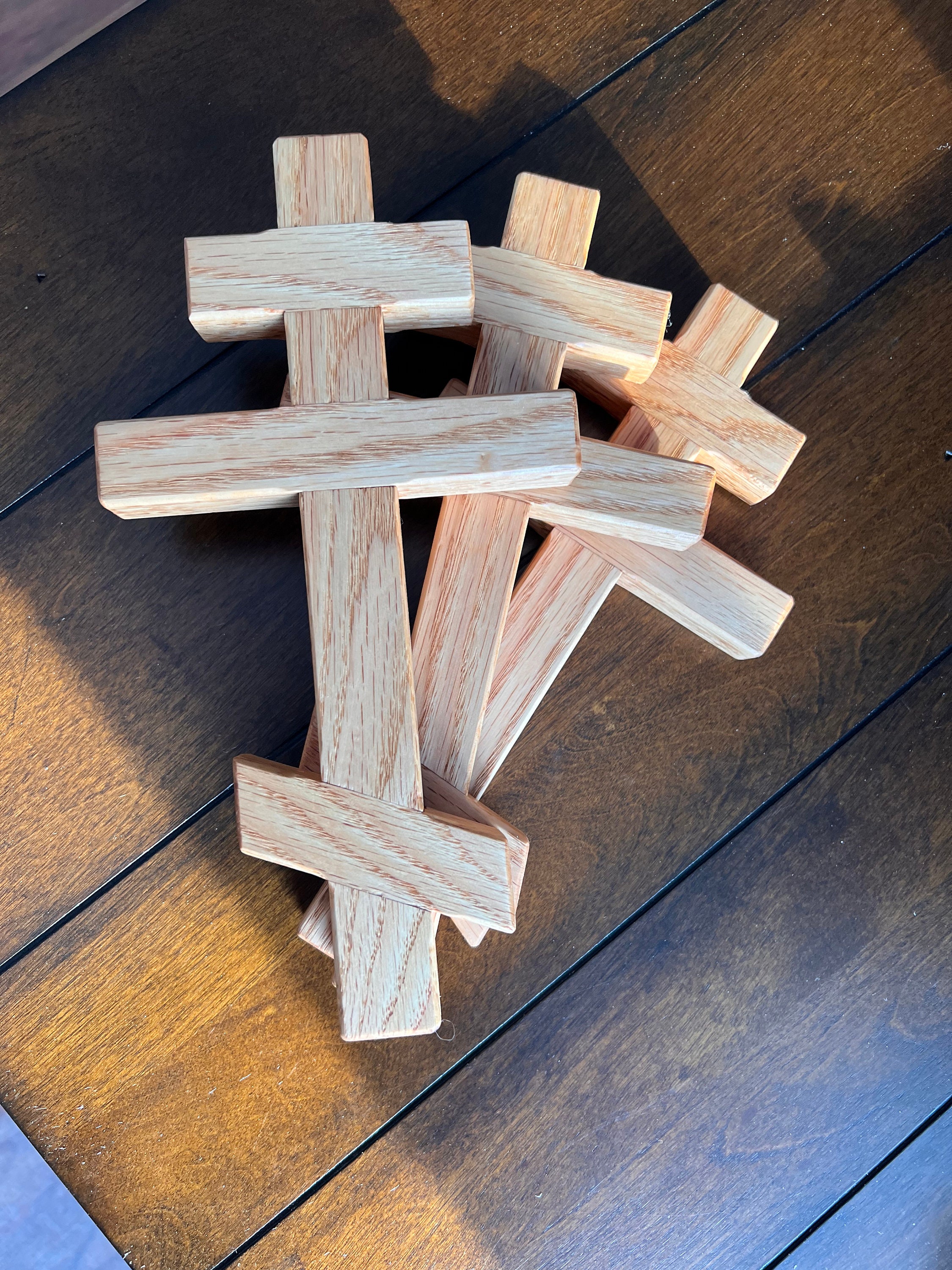 Oak Wooden Orthodox Wall Cross - Etsy