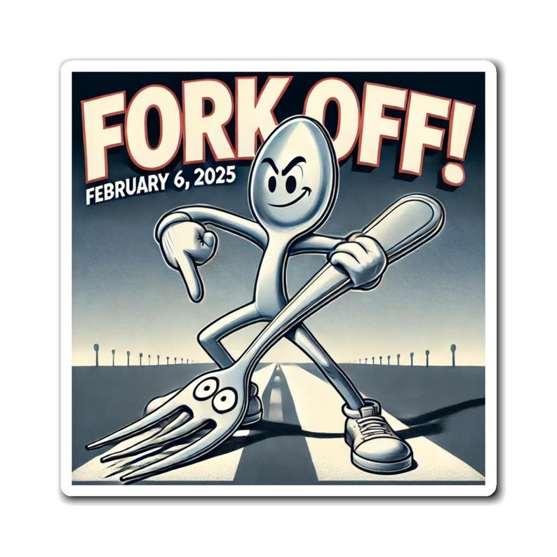 Fork off Magnet, Fork Off, Fork in the Road Magnet, Fork in the Road ...