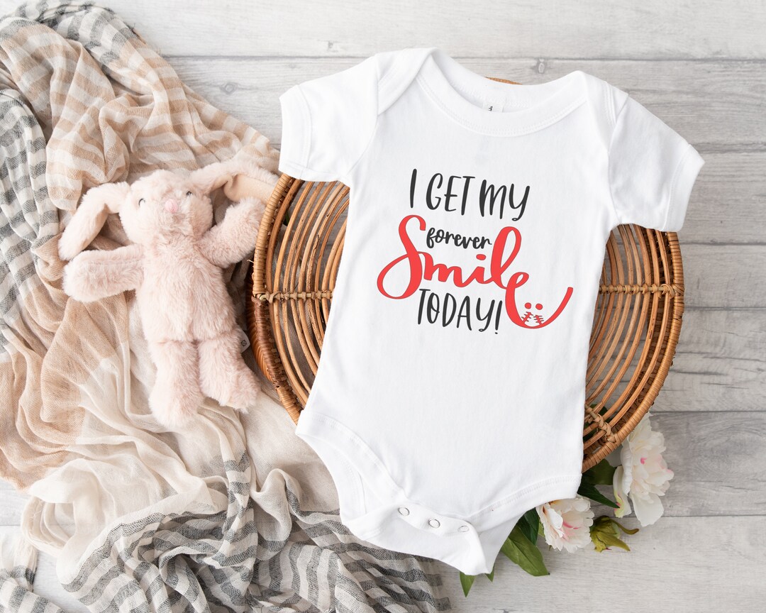 Cleft Lip Onesie, Forever Smile, Cleft Lip Surgery, Cleft Lip Bodysuit ...