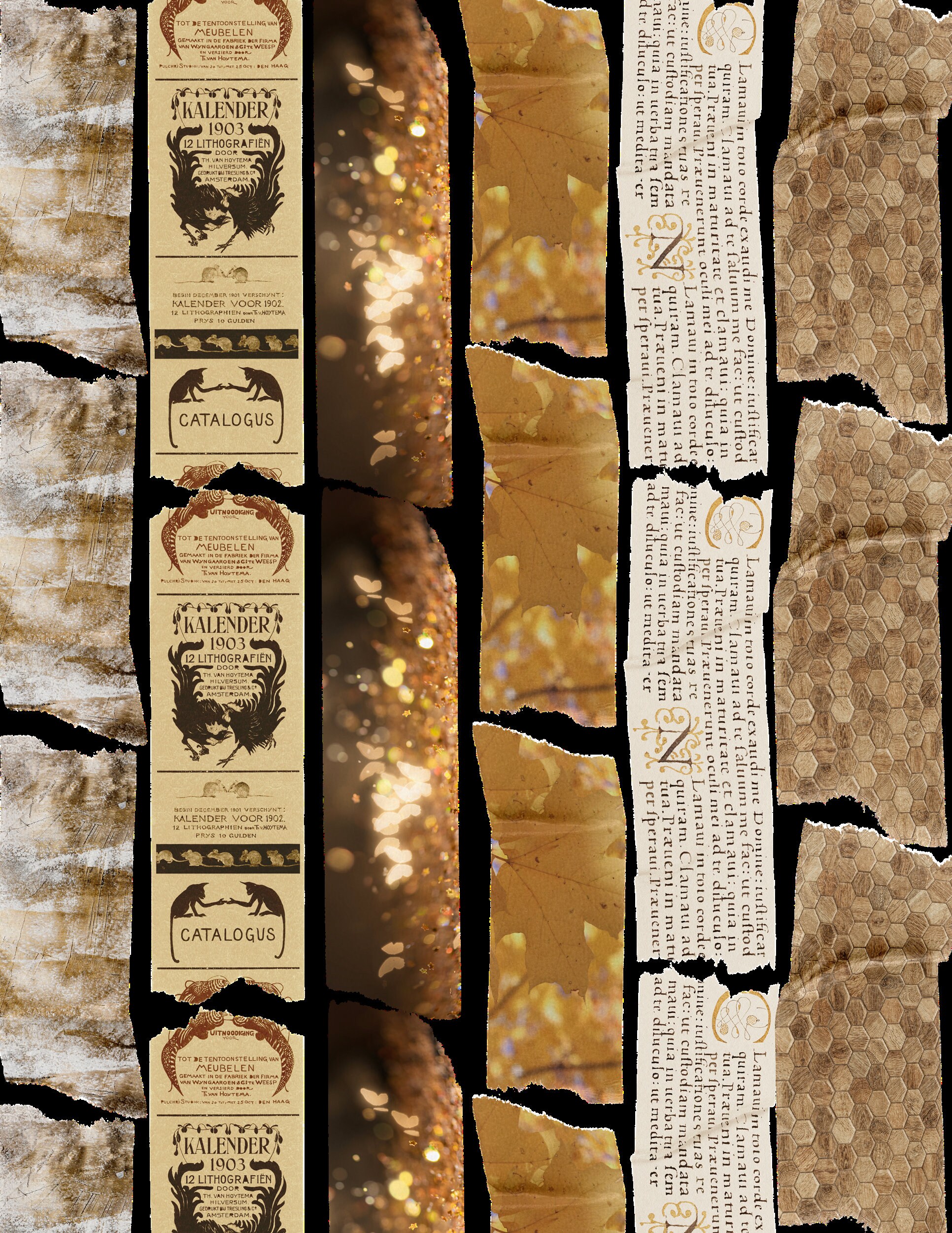 Digital Printable Washi Masking Tape PNG Files for Journal ...