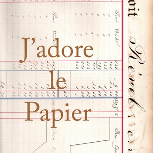 Antique French Ledger Paper: 1888 Journal Ephemera (digital Download ...