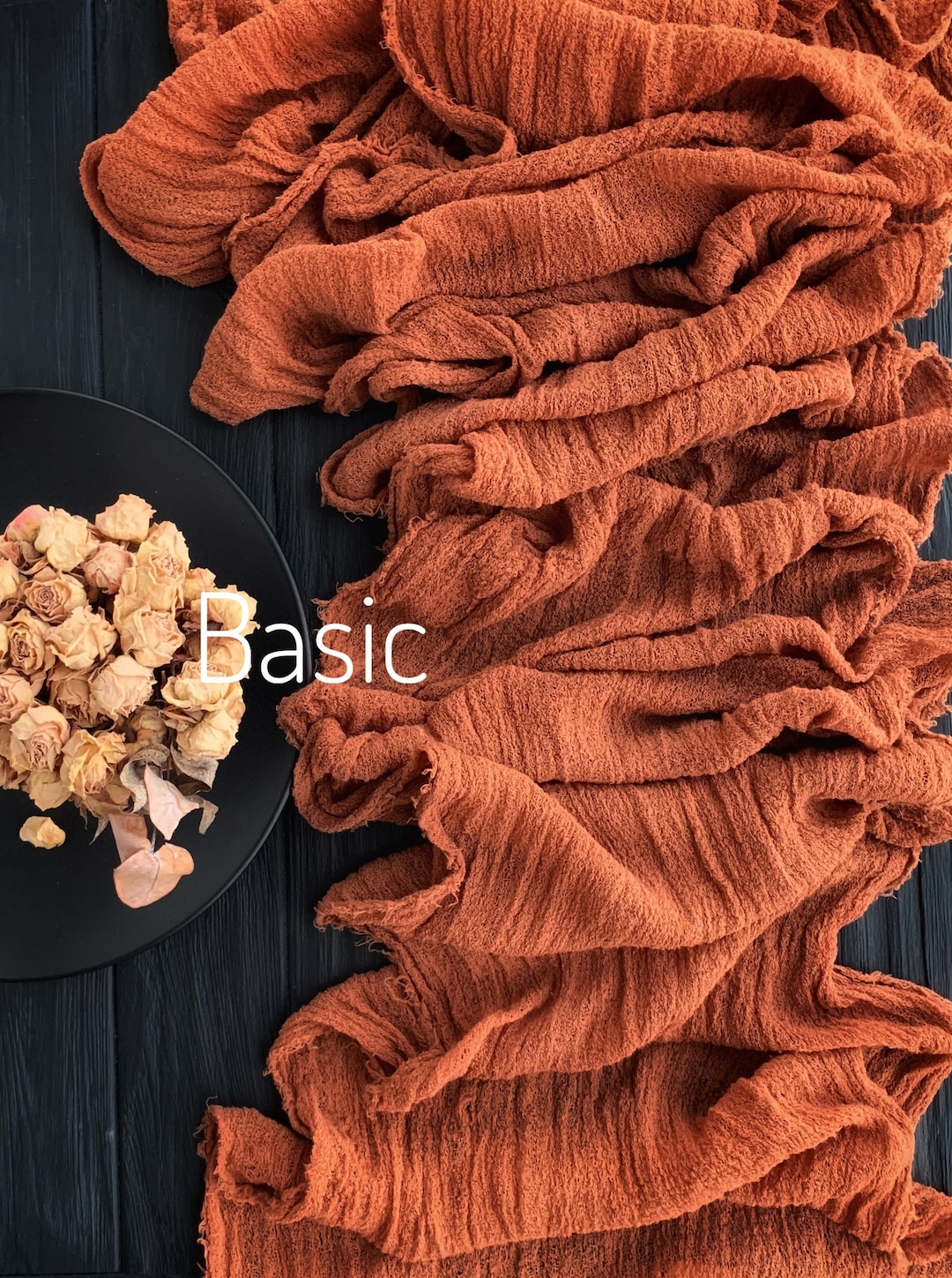 Terracotta Cheese Cloth the Best Rustic Wedding Decor, Basic Gauze ...