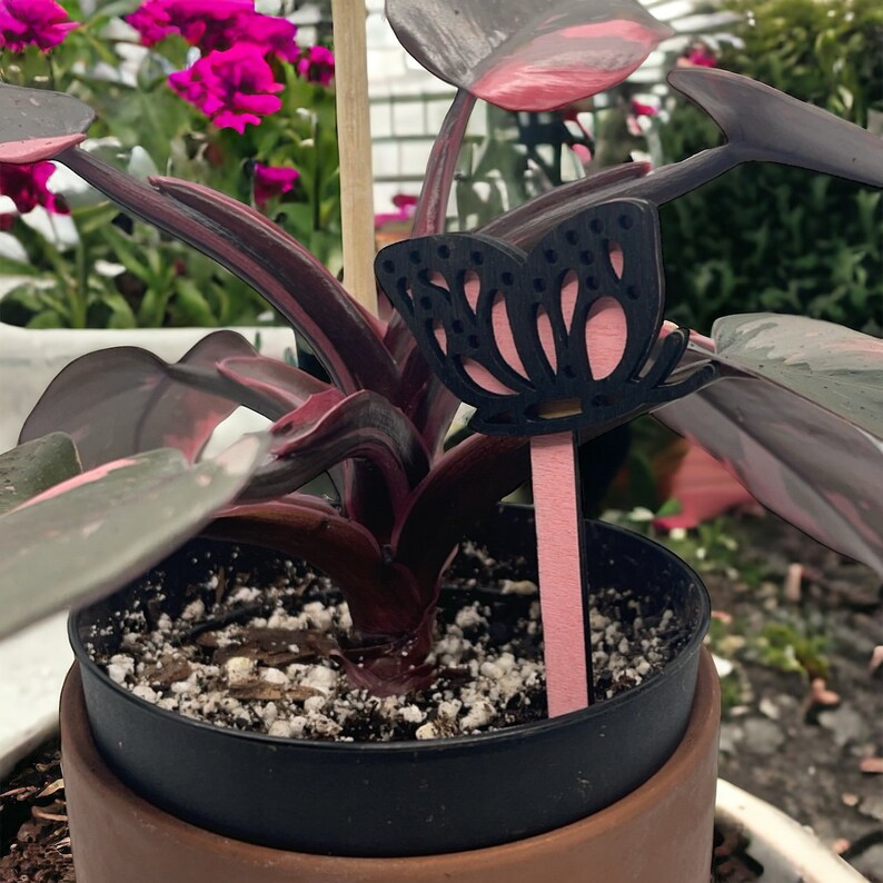 Cute Spring Themed Plant Stakes - 4.5 Inches - Etsy
