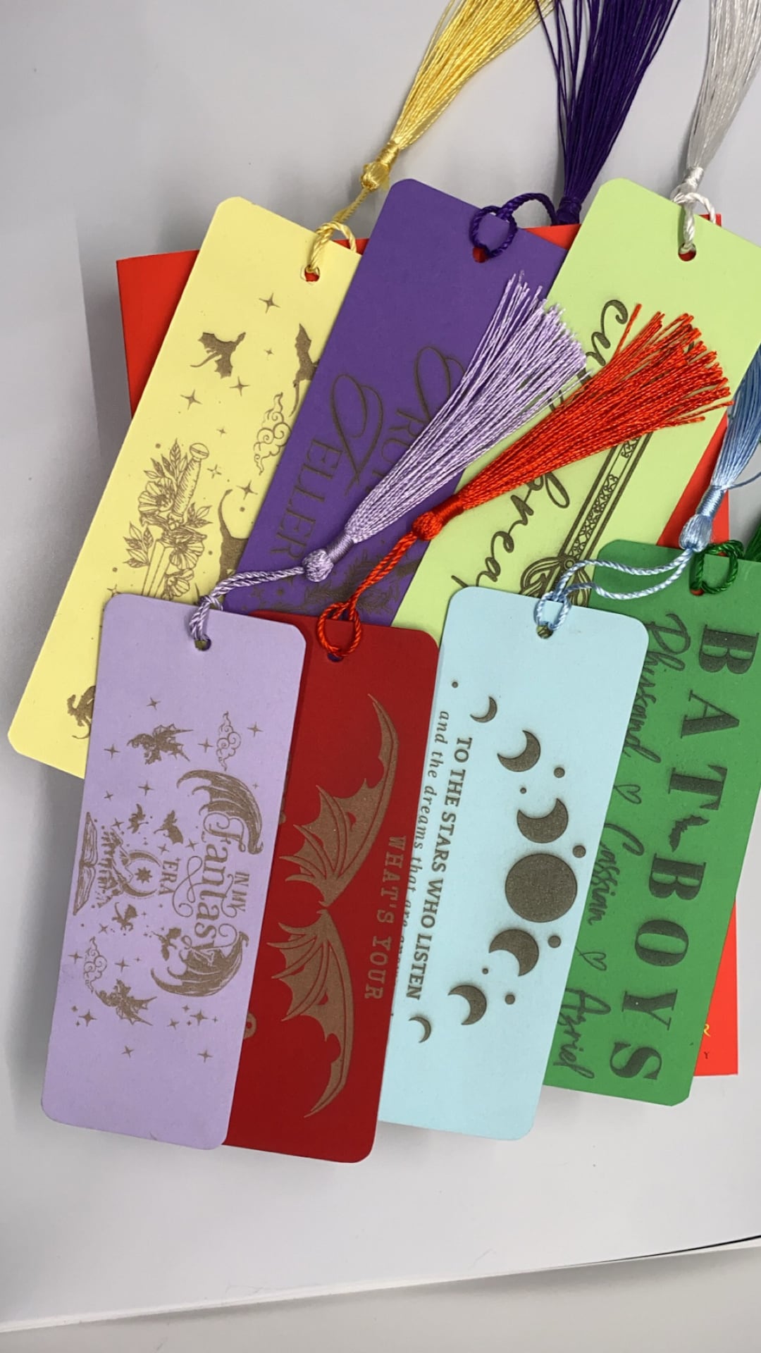 Fantasy Theme Bookmarks | Fantasy Era | Customizable Bookmarks | - Etsy