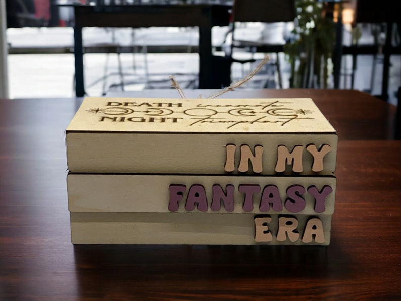 Book Nook Decor | Bookshelf Decor | Fantasy Book Theme Decor ...