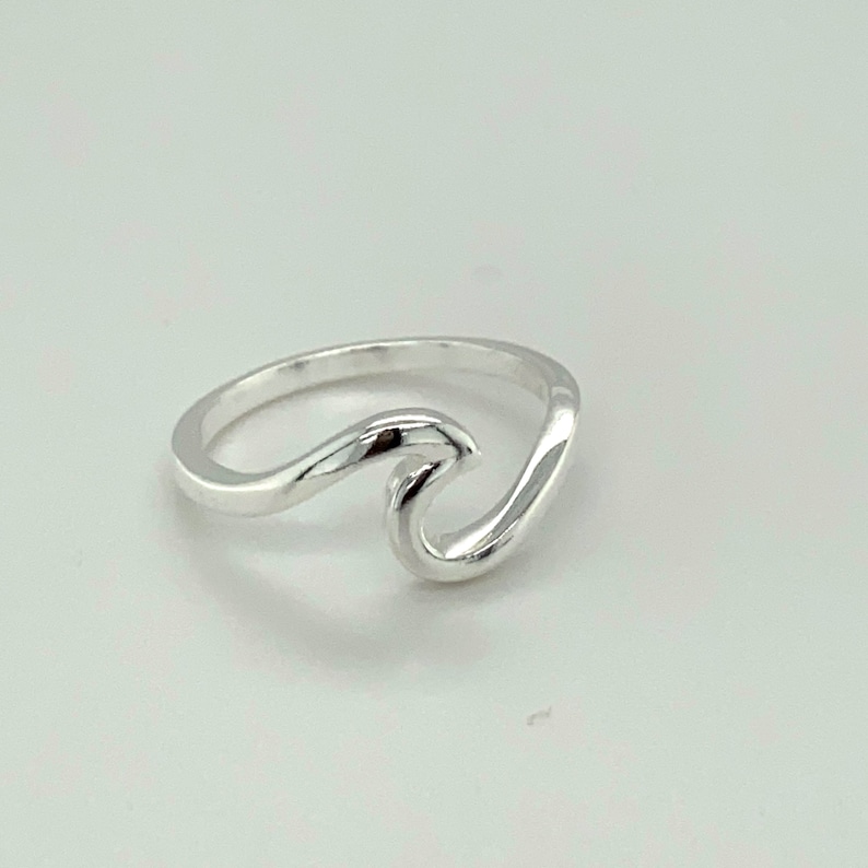 925 Sterling Silver Ring 2x2 Mm Wave High Quality Surf Ring. - Etsy