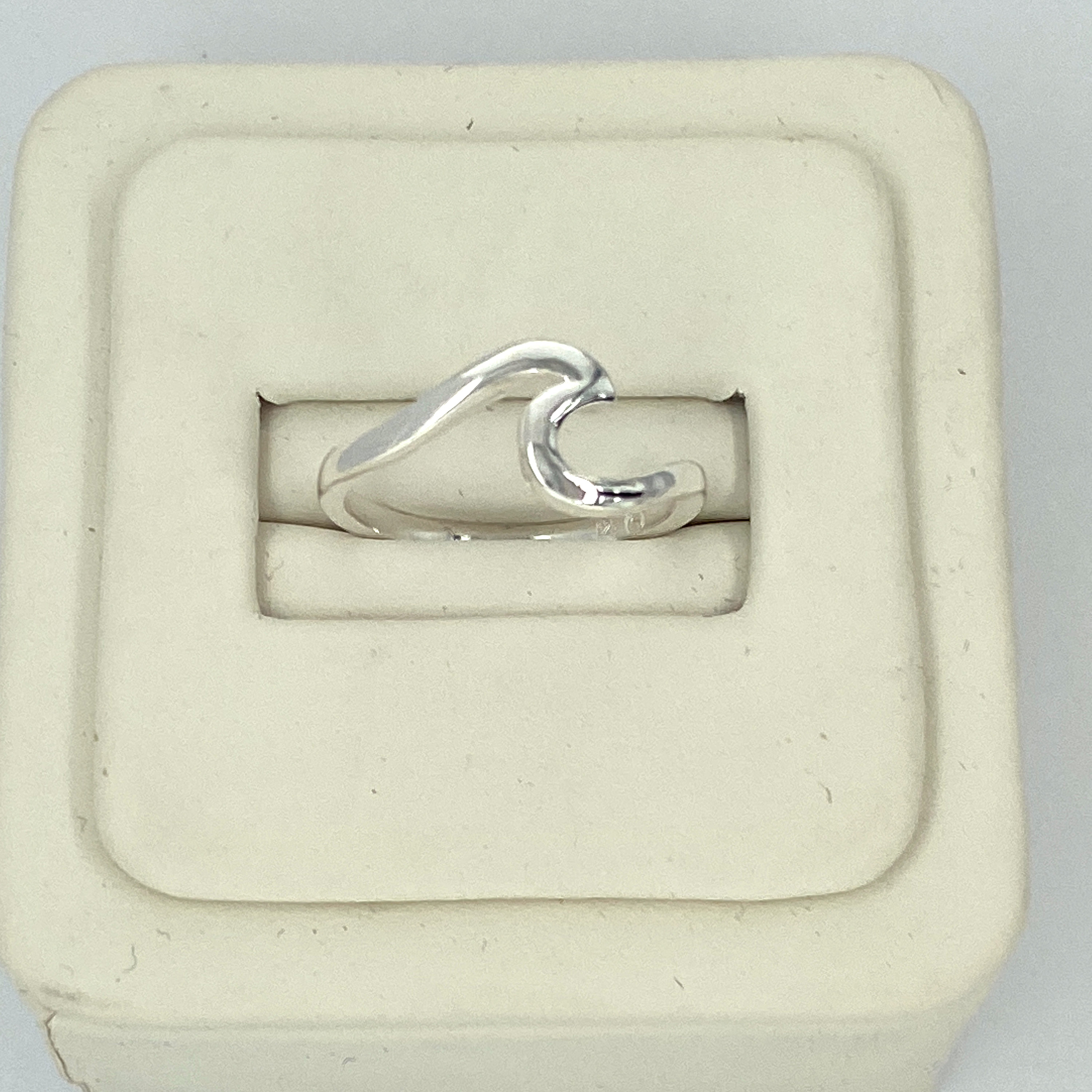 925 Sterling Silver Ring 2x2 Mm Wave High Quality Surf Ring. - Etsy