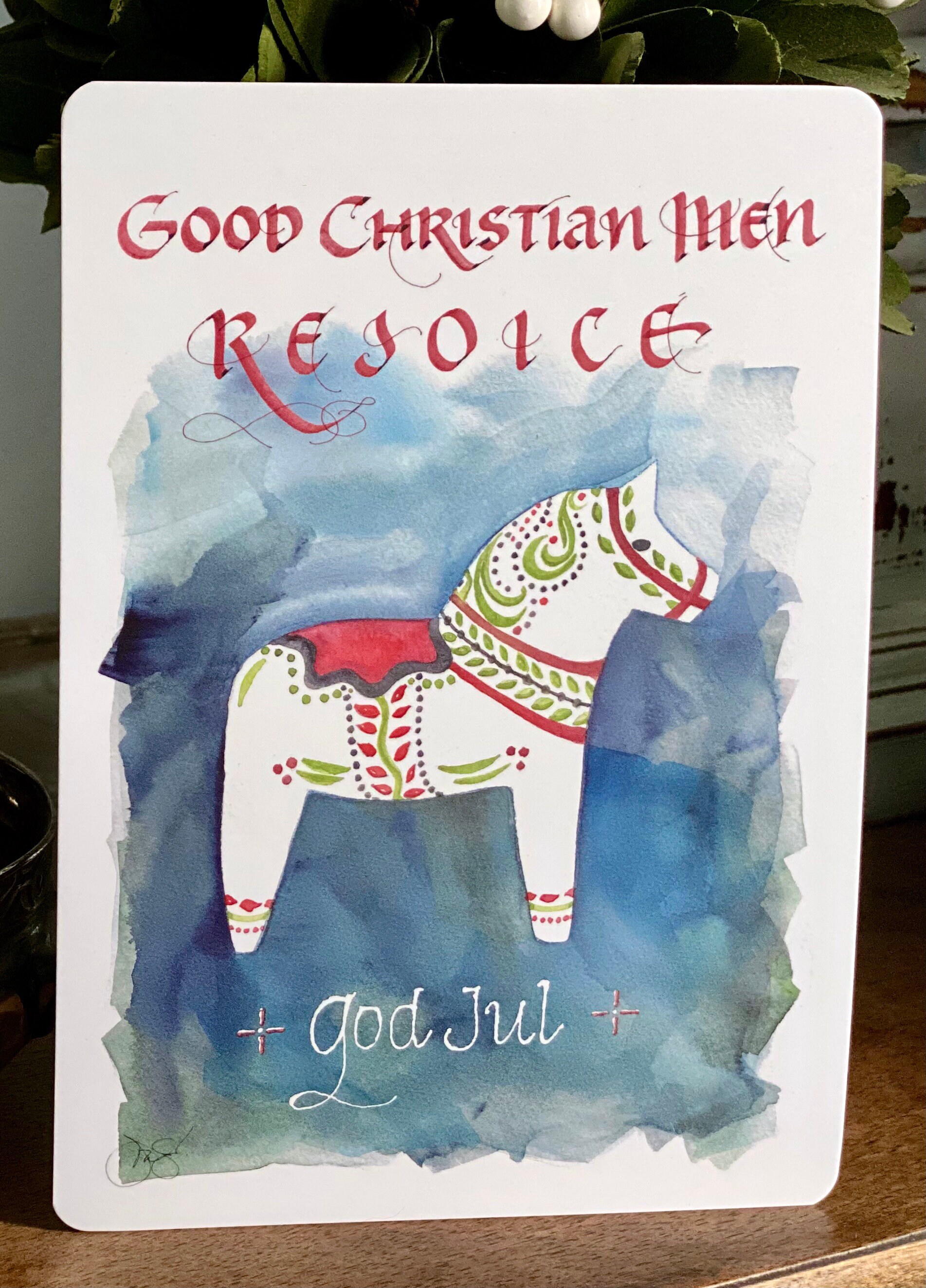 Single Artist Christmas Cards 5x7 Heavyweight Individual - Etsy