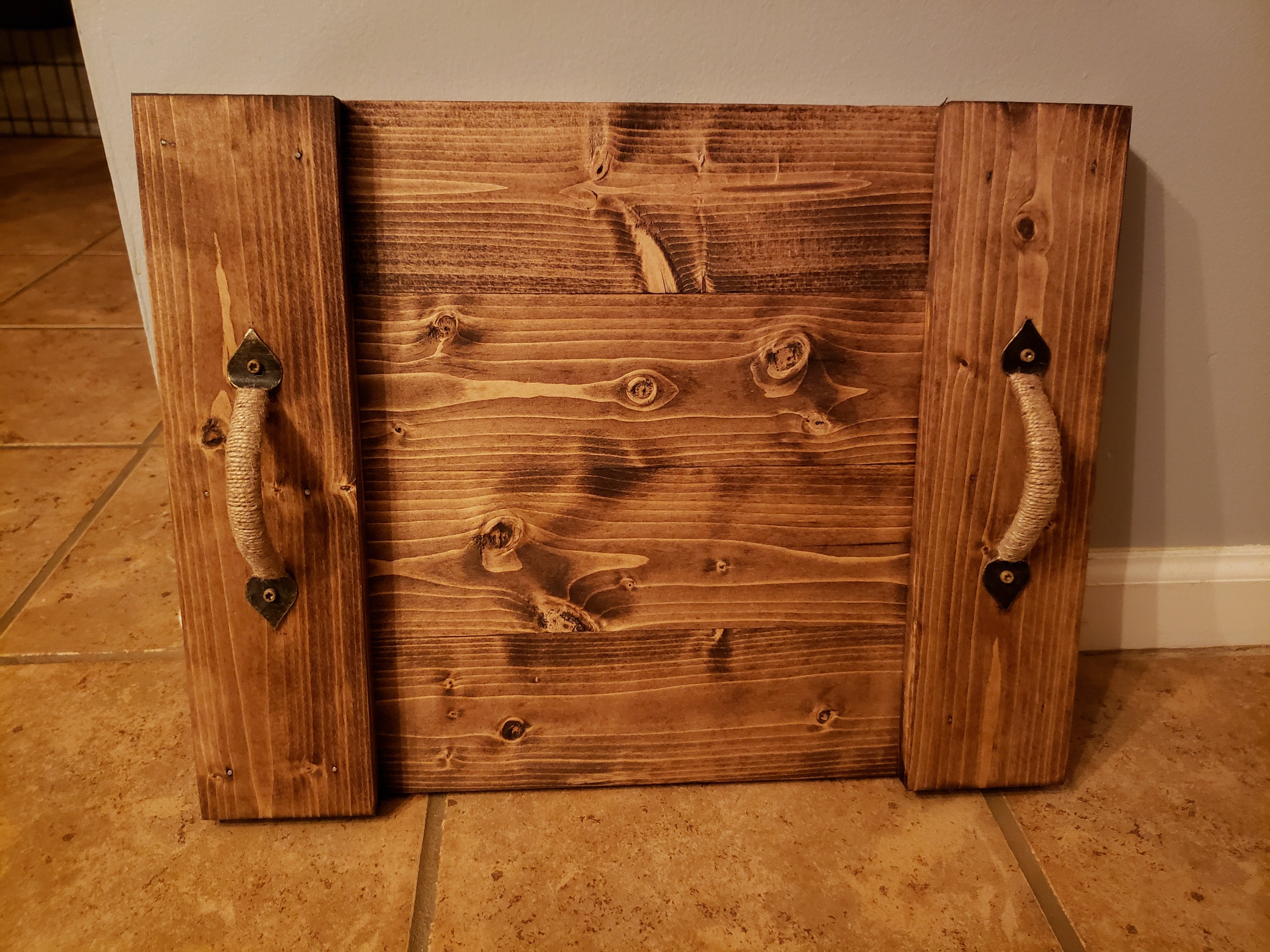 Farmhouse Style Serving Tray - Etsy