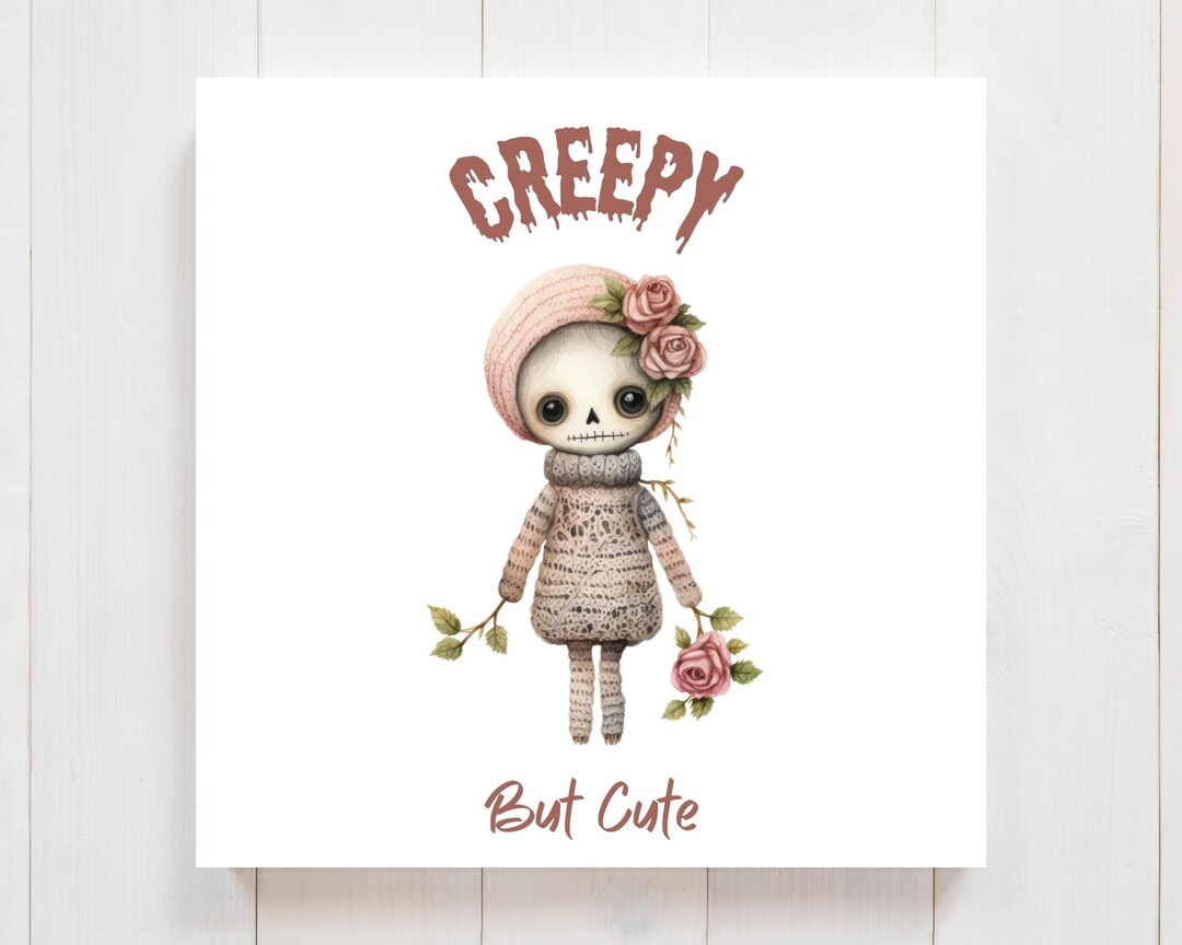 Instant PNG Download, Creepy but Cute, Creep Doll, Creepy but Cute ...
