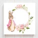 Instant PNG Download, Flopsy Rabbit, Flopsy Bunny, Pink Floral ...