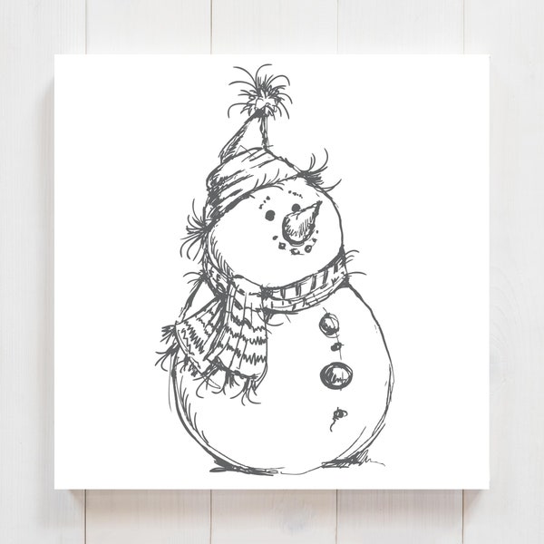 Snowman Clip Art - Etsy