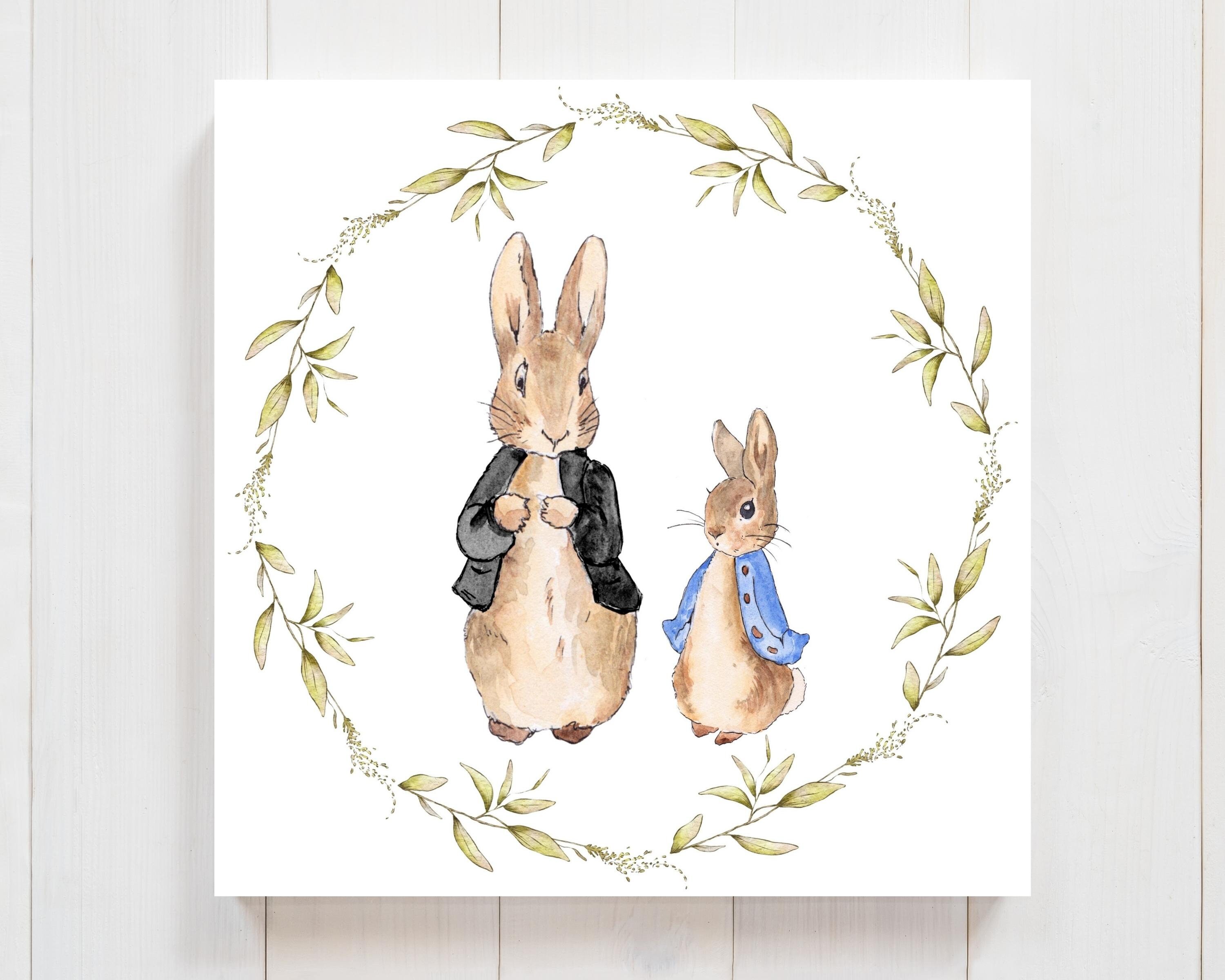 Instant PNG Download Peter Rabbit Daddy Son PNG Fathers Day - Etsy